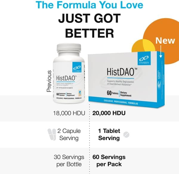 HistDAO™ 60 Tablets - Xymogen - Wellspring LifeCare
